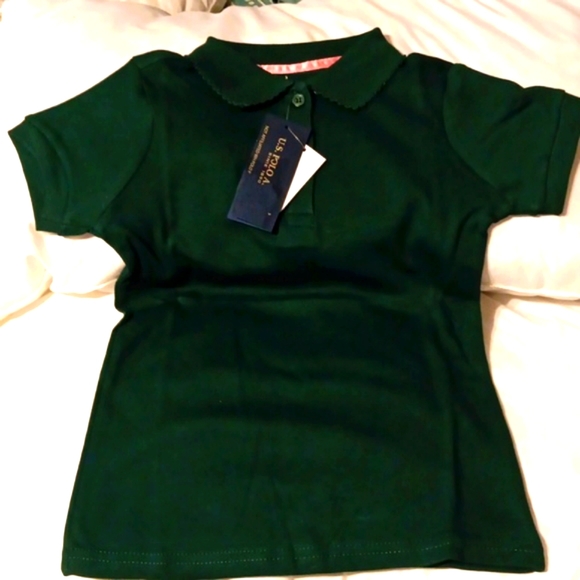 U.S. Polo Assn. | Shirts & Tops | Little Girl Polo Shirt Nwt | Poshmark
